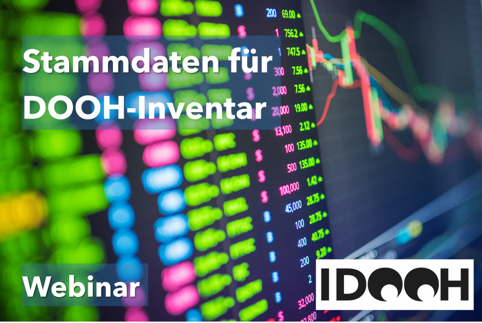 Stammdaten für Digital-Out-of-Home-Inventar - idooh